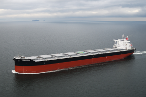 Imabari Shipbuilding delivered the 181,000 dwt capesize bulk carrier ...