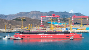 Hengli Heavy Industry successfully launched its first production vessel ...