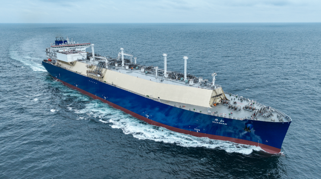 Hudong Zhonghua shipbuilding Delivers One Large LNG Carrier Ahead of Schedule - iMarine