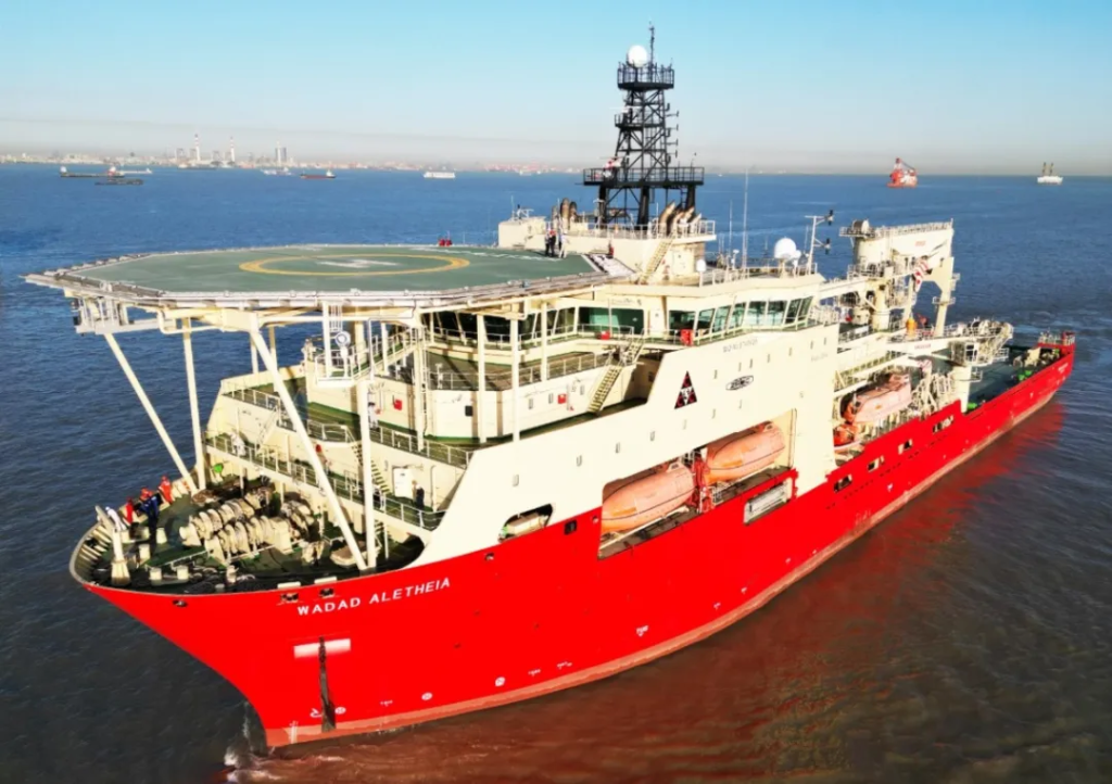 World Advanced Diving Support Vessel Completes Its Sea Trial - iMarine