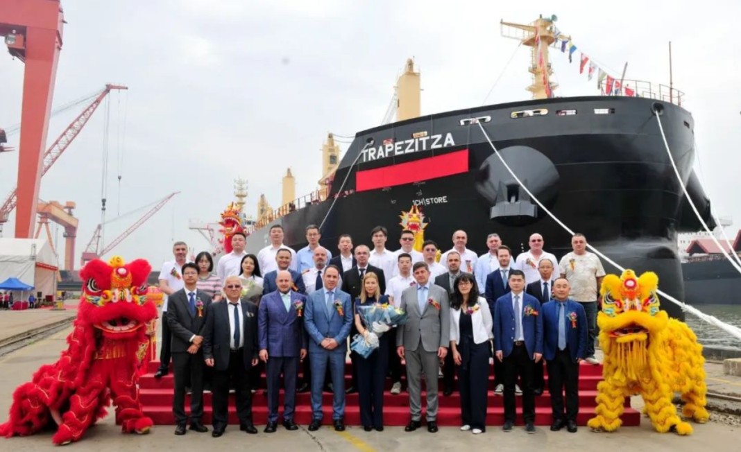New Yangzi Shipbuilding Delivered 45,000DWT Bulk Carrier to NAVIBULGAR ...
