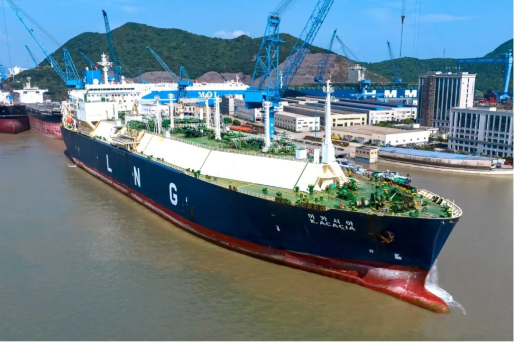 Zhoushan Xinya Shipyard to Repair first overseas LNG carrier since its ...