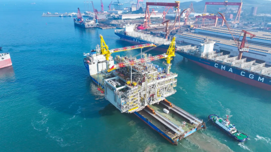 QMW hands over Marjan PKG-1 GOSP-4 Gas Compression Platform (GCP) - iMarine