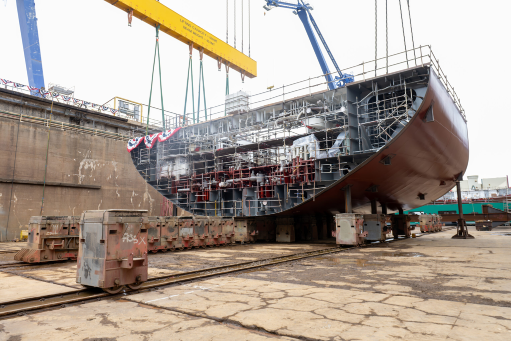 Hanwha Philly Shipyard Completes Keel Laying for Final U.S. National ...