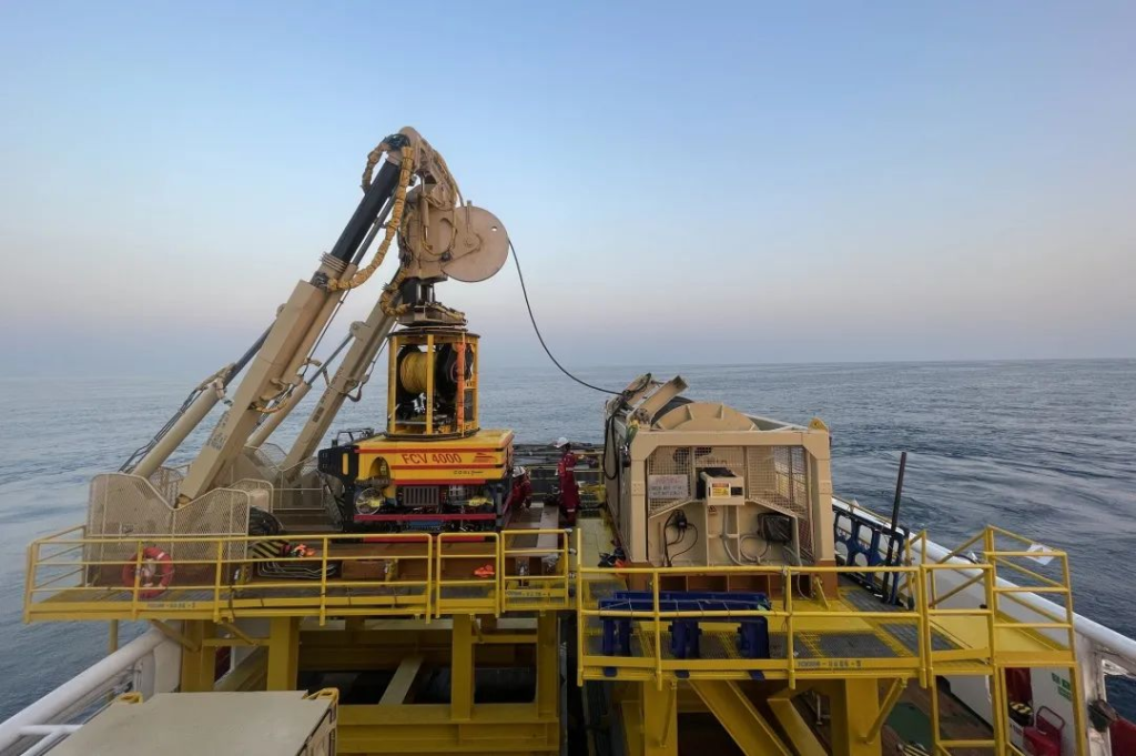 COSL-Fugro's self-developed 4,000-meter working class ROV successfully ...