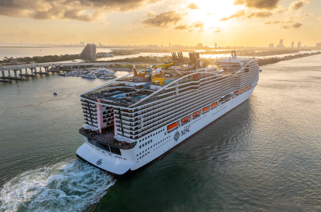 MSC Cruises names second LNG-powered luxury cruise ship - iMarine