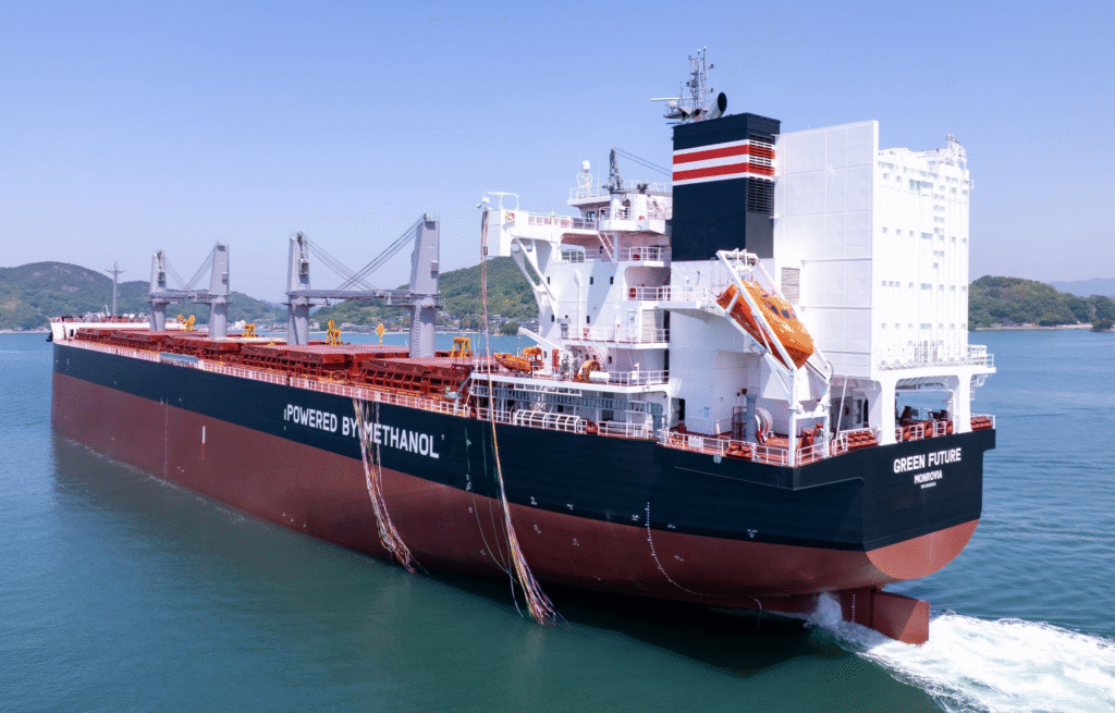 TSUNEISHI SHIPBUILDING Delivered the World’s First Methanol Dual-Fuelled Ultramax - iMarine