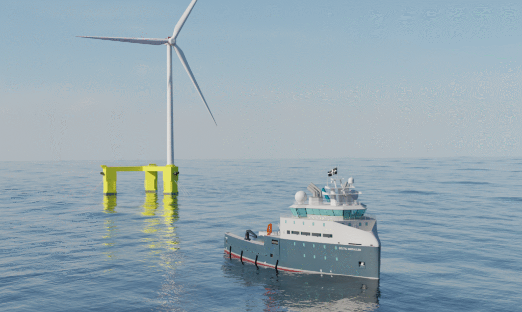 Next-Generation Floating Wind Installation Vessel Concept Revealed ...