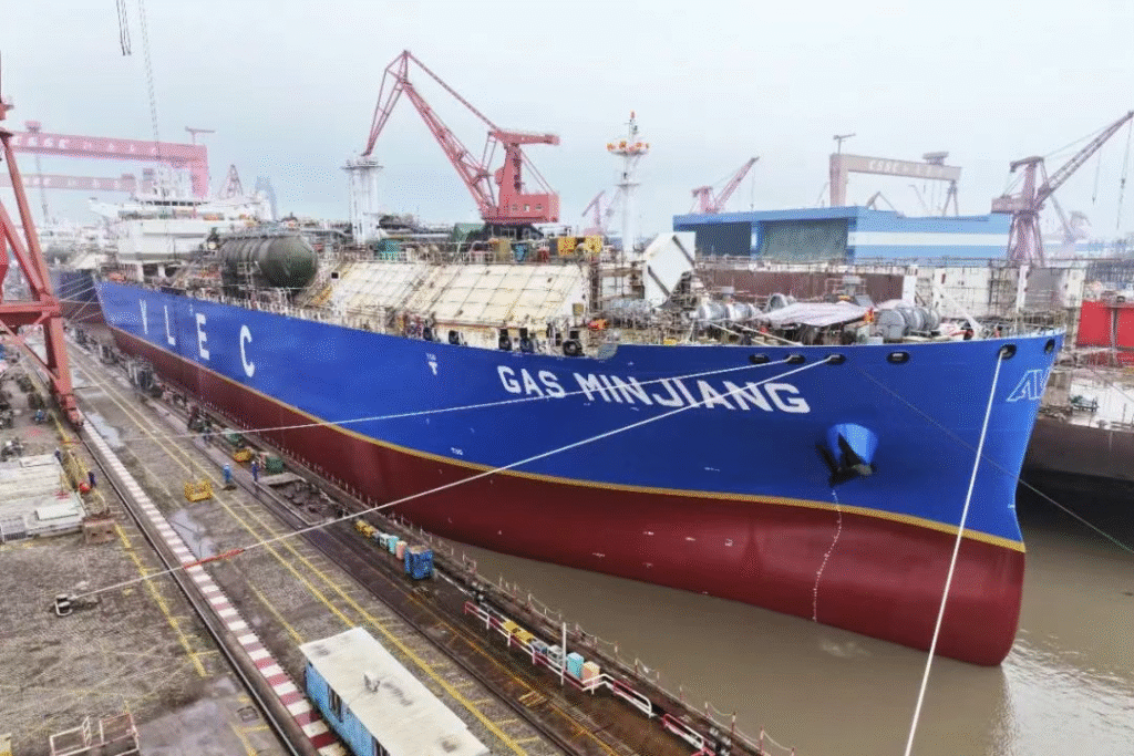 Jiangnan Shipyard breaks ground for EPS's second 93,000 cbm VLAC - iMarine