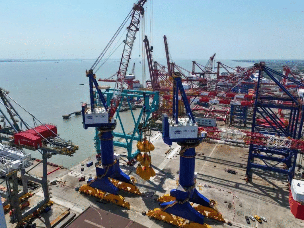ZPMC’s Self-Developed 1,000-Ton Gantry Crane Passes Rigorous Type ...