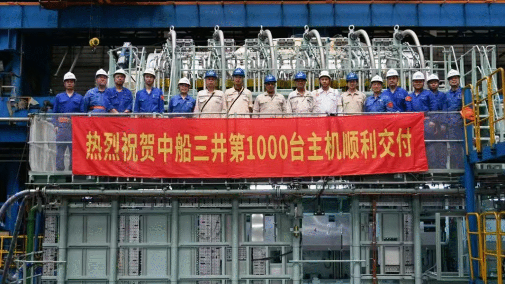 CSSC-MES Diesel Achieves Landmark 1000-Engine Production with Latest ...