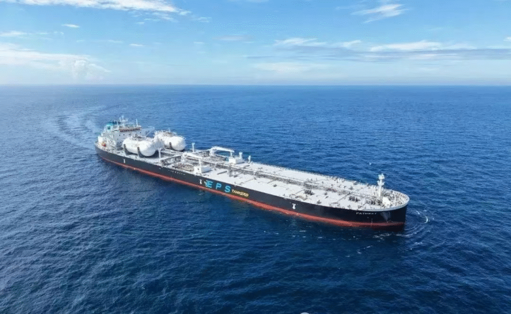 New Times Shipbuilding Delivers First LNG-Powered Suezmax Tanker in 500 ...