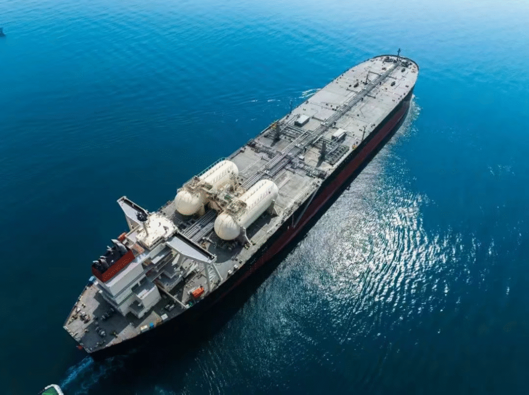 MOL’s First LNG Dual-Fuel VLCC "ENERGIA VIKING" Named at DACKS - iMarine
