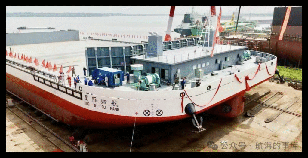 China's Runyang Shipbuilding Launches Pioneering 18,000-Ton Rocket ...