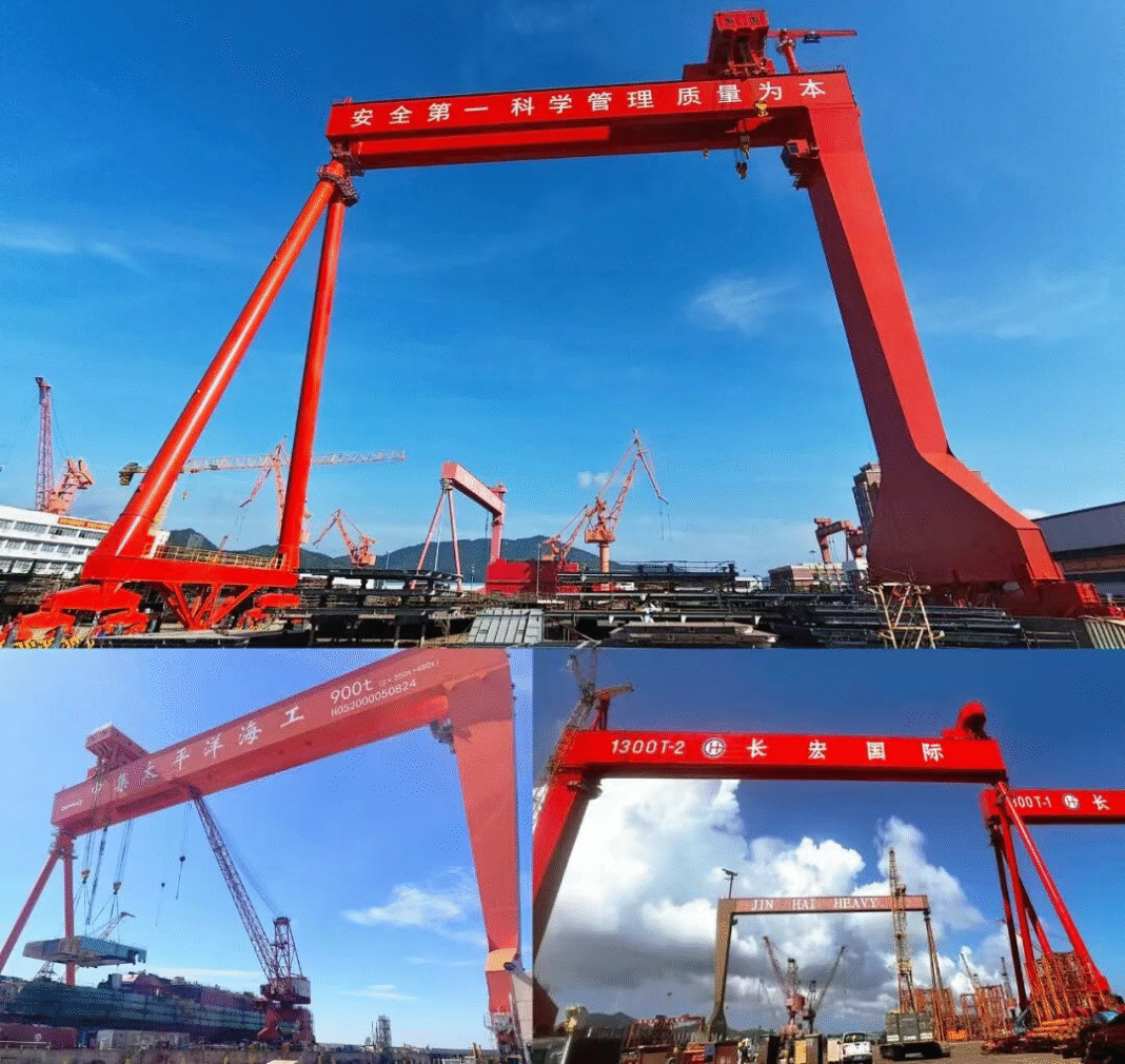 GENMA Delivers Multiple Large-Scale Gantry Cranes, Including 1300-Ton ...