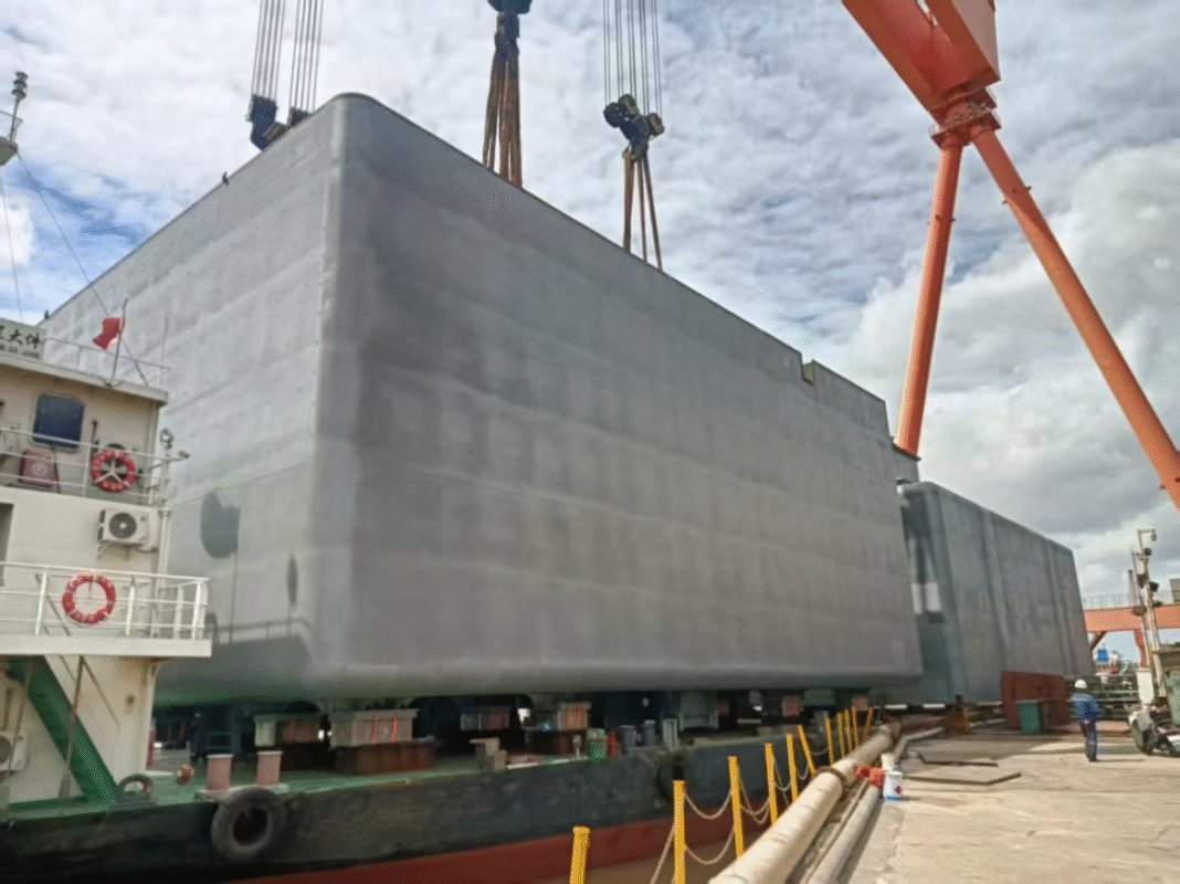 WE Completes World's Largest Type B LNG Fuel Tank for 16,000 TEU ...