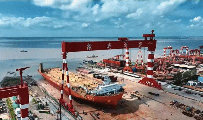 Qidong Xiangyu Shipbuilding & Offshore Engineering Launches First ...