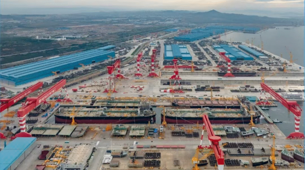 Hengli Heavy Industries Launches Two VLCCs and a Bulker in Single Event ...