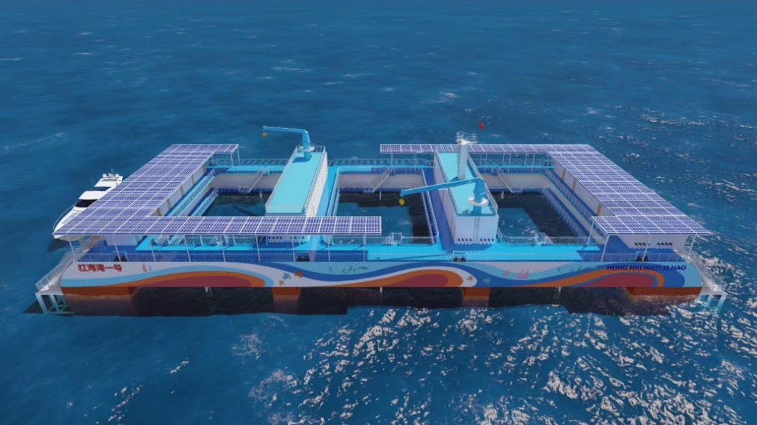 Jiangmen Hangtong Shipbuilding Wins Bid to Build Semi-submersible Platform for Marine Ranch ...