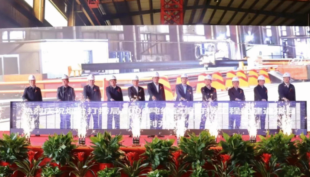 Jiangsu Dajin Heavy Industry Kicks Off Steel Cutting for 5,000-ton ...